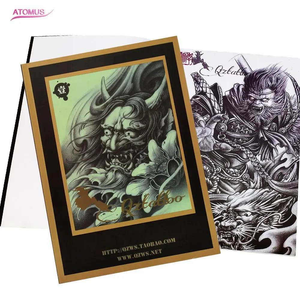 Hot-Sale-Tattoo-Sketch-Reference-Book-High-Quality-Sketch-Flash-Book ...