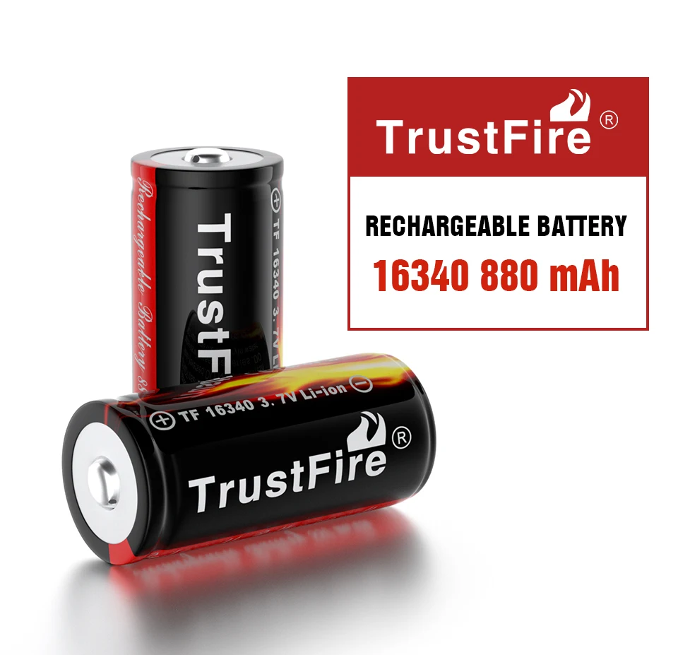 TrustFire-Original-16340-880mAh-3-7V-Rechargeable-Li-ion-Battery-500 ...