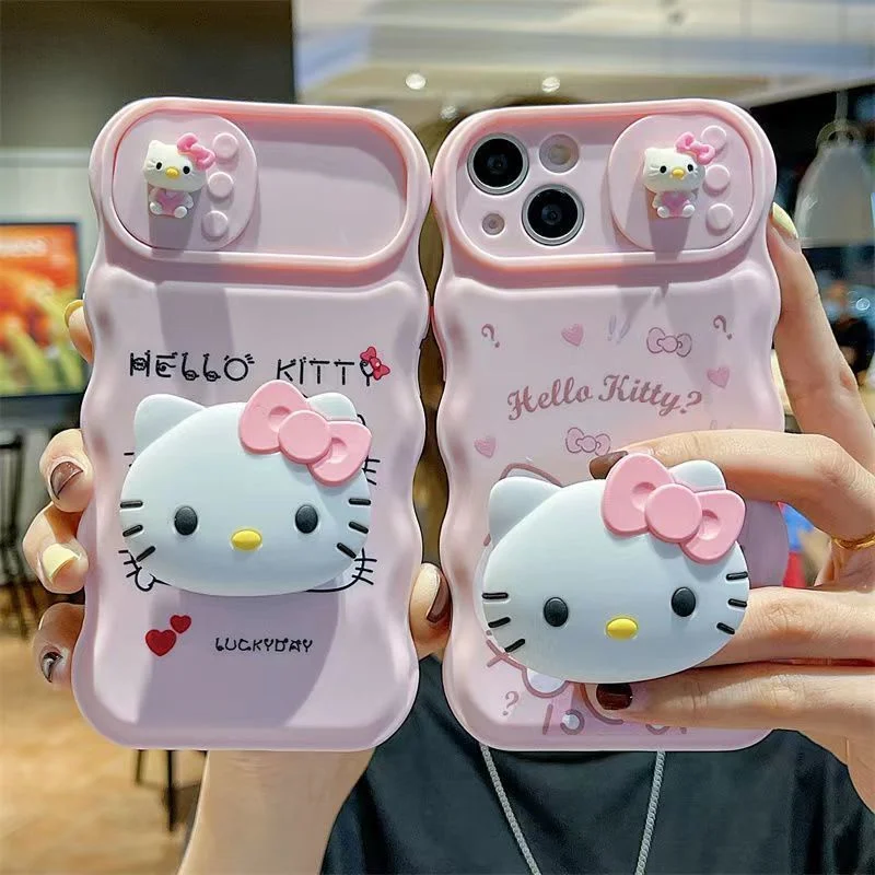 Iphone 14 Pro Case Hello Kitty Bracket | Hello Kitty Iphone Case Iphone ...