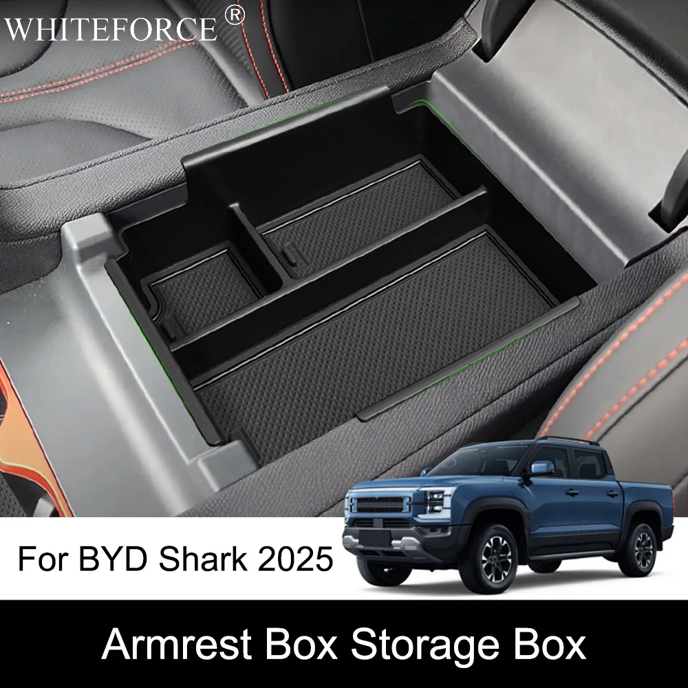 For BYD Shark 2025 Center Console Armrest Box Storage Box Car Tray ...