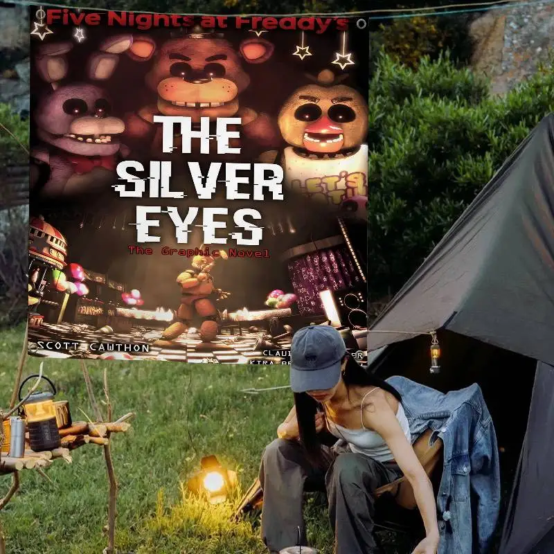 Fnaf Five-nights-At-Freddys Classic High End Quality Banner Printing ...