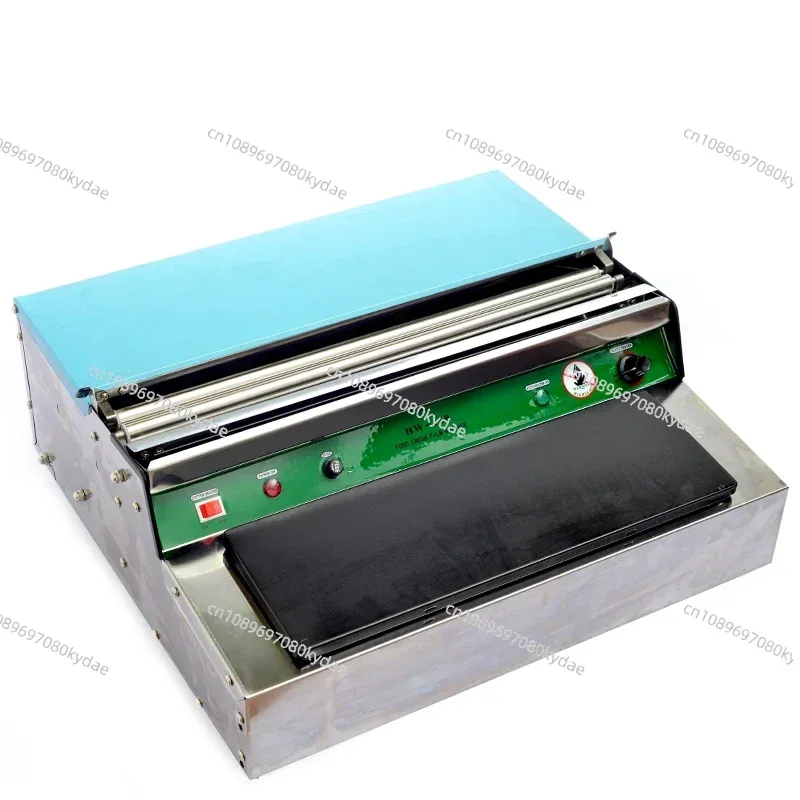 Small-Scale-Shrink-Wrap-Packaging-Machine-Semi-Automatic-Plastic-Stretch-Film-Food-Cling ...