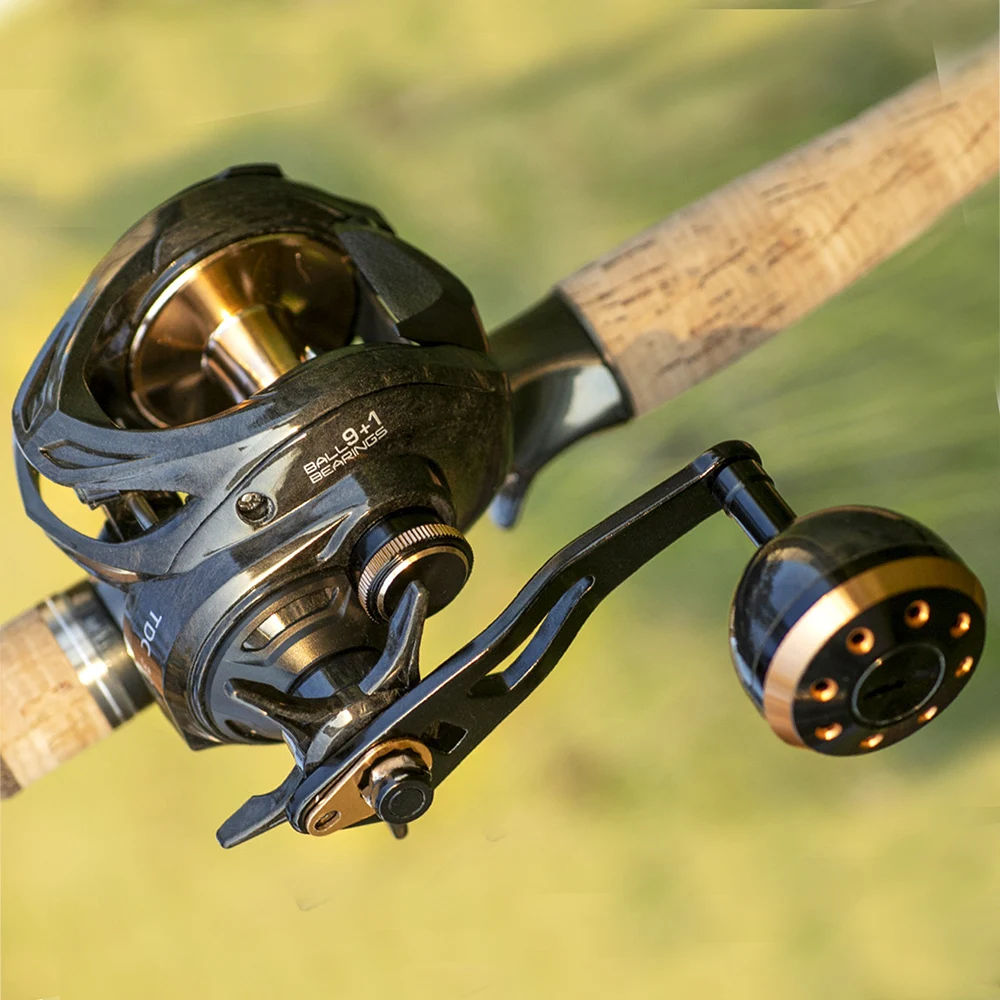 Baitcasting-Fishing-ReelsLeft-Right-Handle-Baitcasting-Reel-Spool-Bait ...