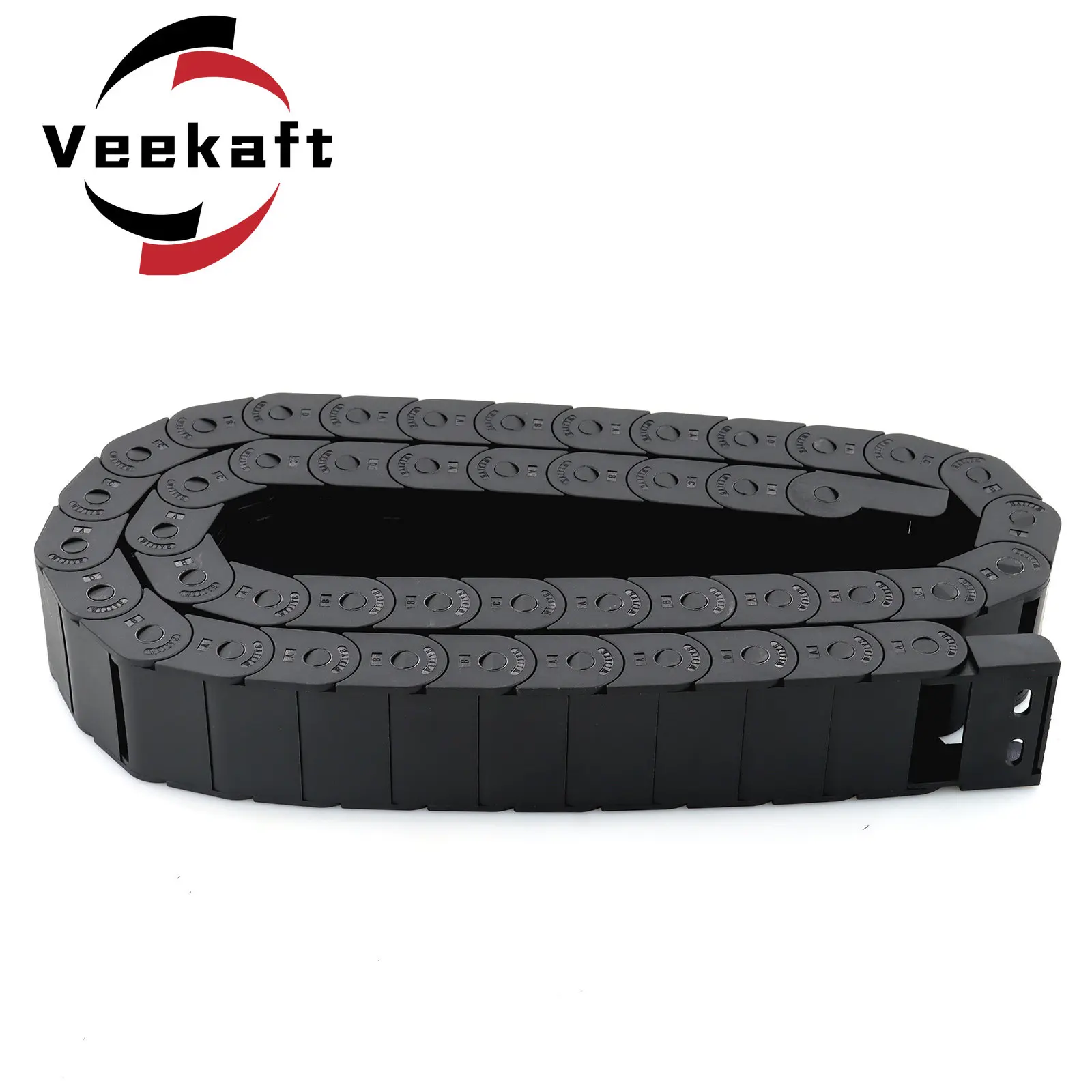1m 15 18 Transmission Chains Plastic Towline Nylon Cable Drag Chain ...