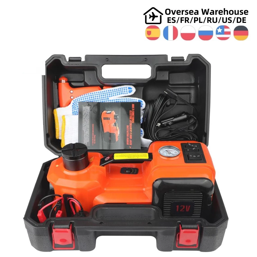 5ton 45cm Hydraulic Electric Jack Car Tire Jack 12v Electric Jack ...