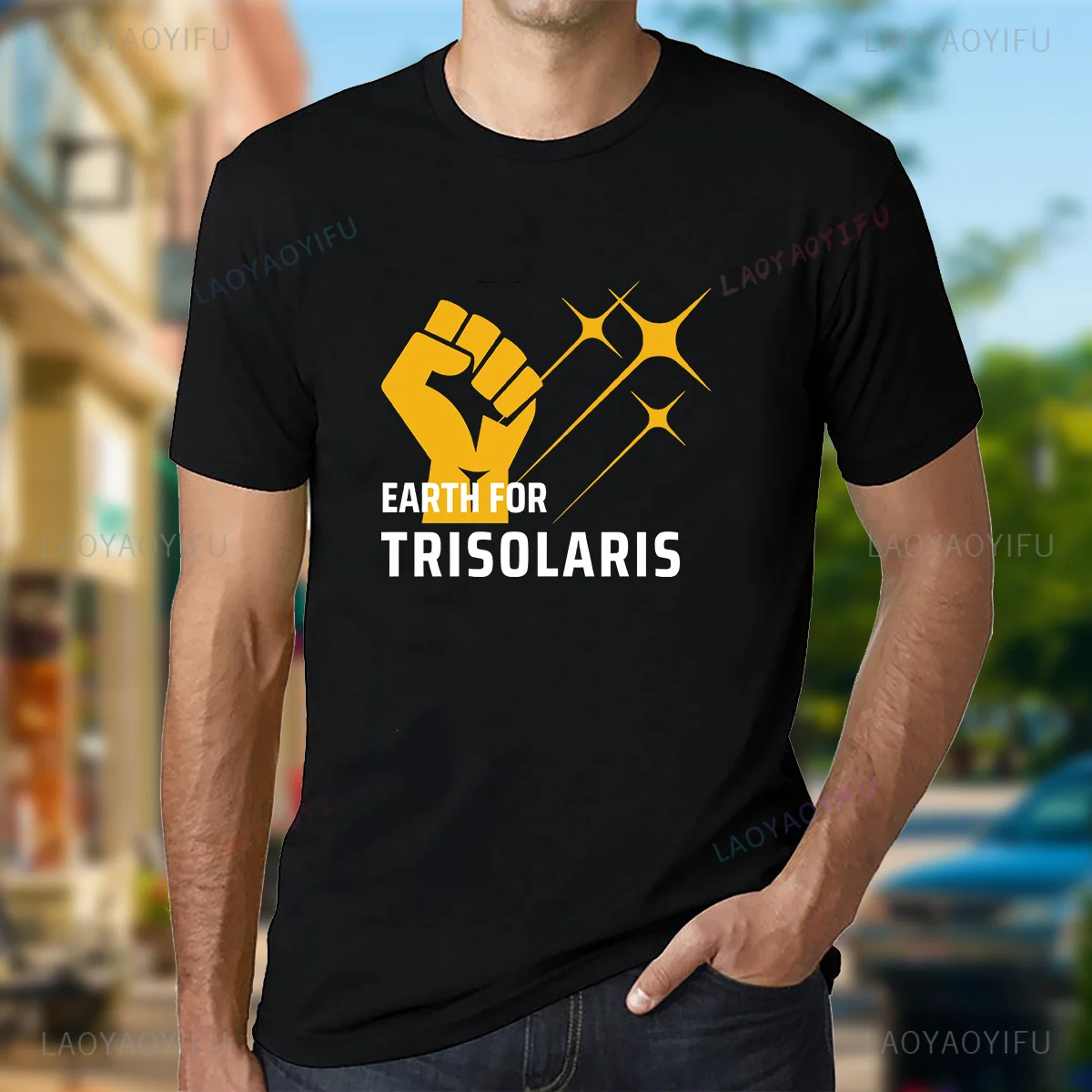 Three-Body-Problem-T-Shirt-Earth-for-Trisolaris-Print-Tops-Men-Clothing ...