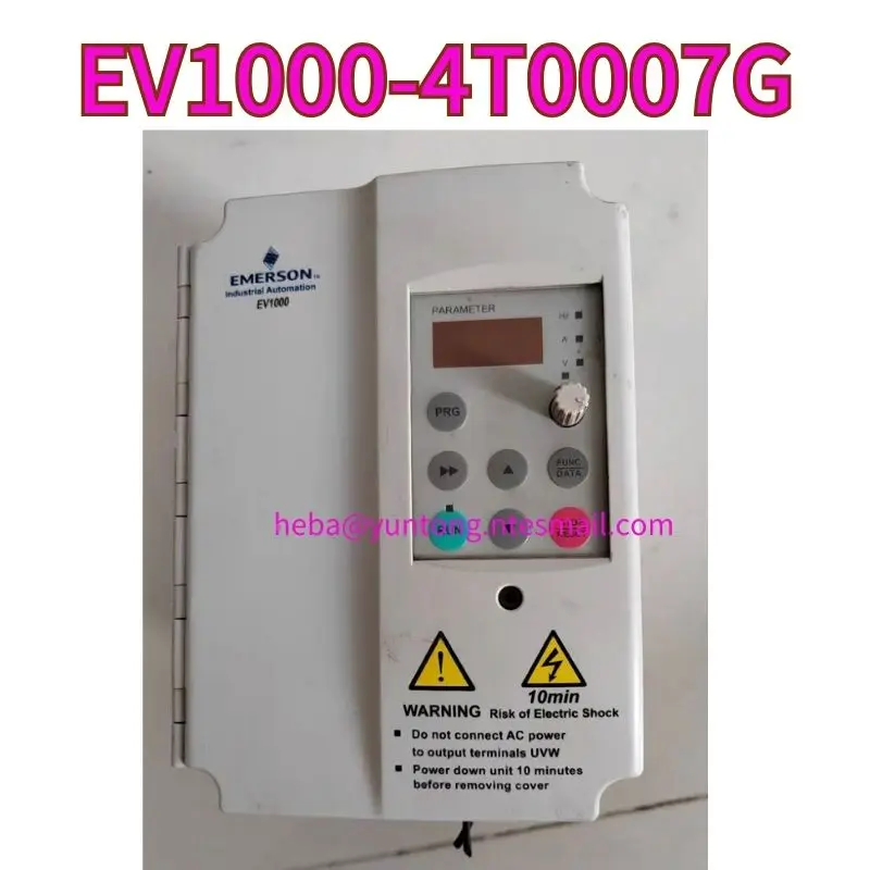 Used 0.75KW frequency converter EV1000-4T0007G