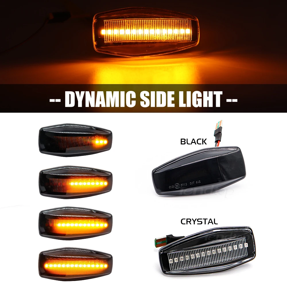 Dynamic-Turn-Signal-Lamp-Side-Marker-Light-For-Hyundai-I10-Trajet ...