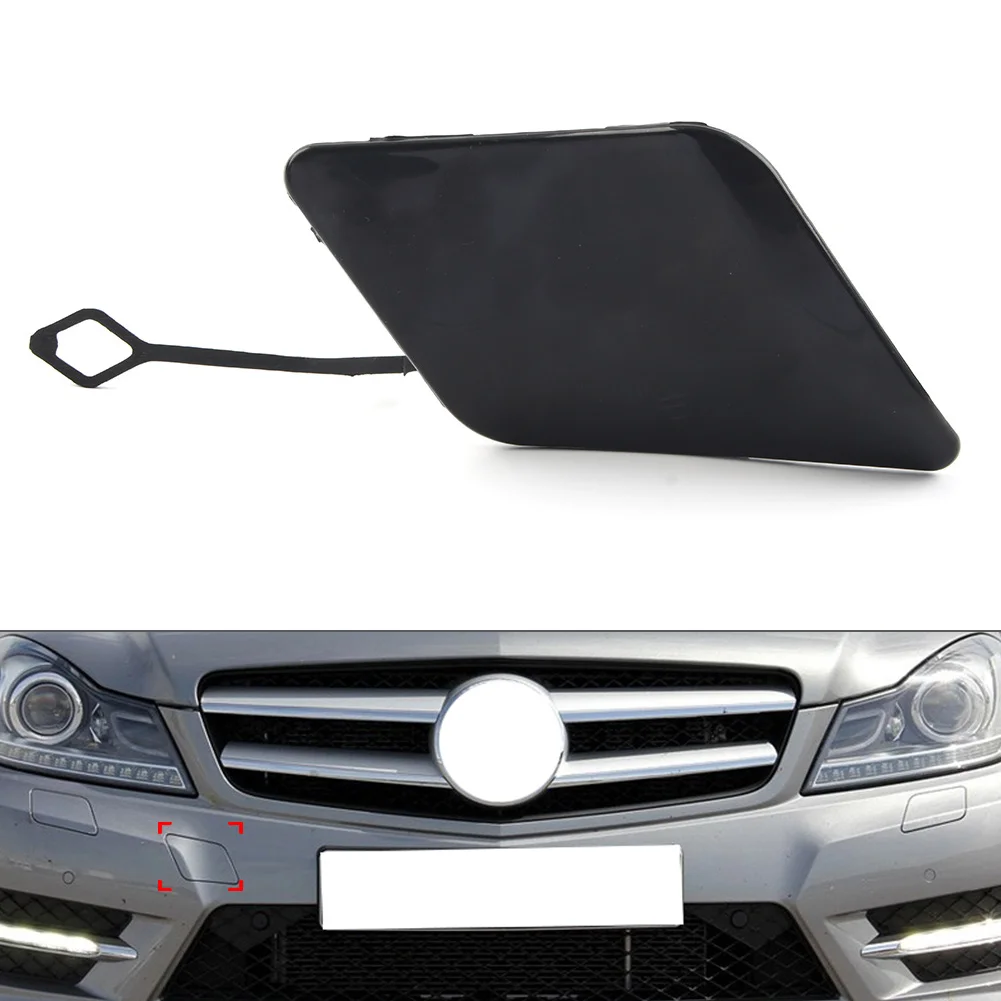Car-Front-Bumper-Tow-Hook-Eye-Cover-For-Mercedes-Benz-C-Class-W204-S204 ...