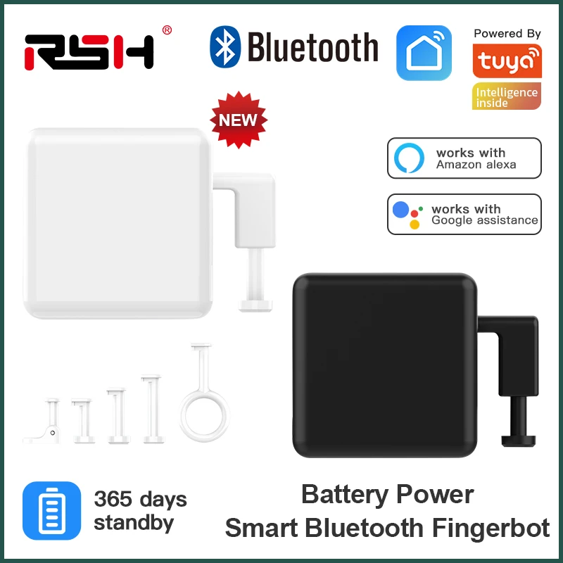 Tuya Bluetooth Smart Cubetouch Switch WiFi Finger Button Pusher Robot ...