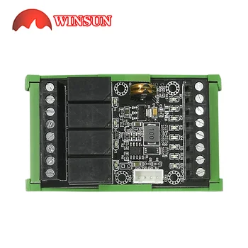 Custom Programmable Logic Controller FX1N-10MR 10-28V Power Range DC12V/24 support PLC Relay ...