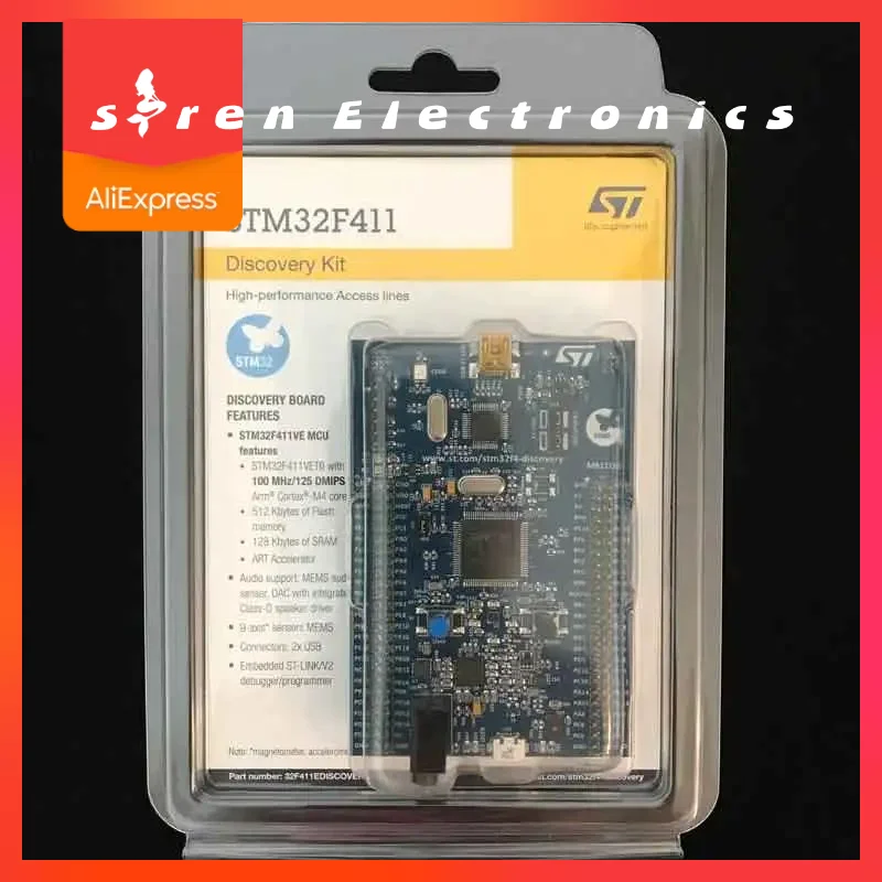 Stm32f411e Disco Arm Discovery Kit With Stm32f411ve Mcu 