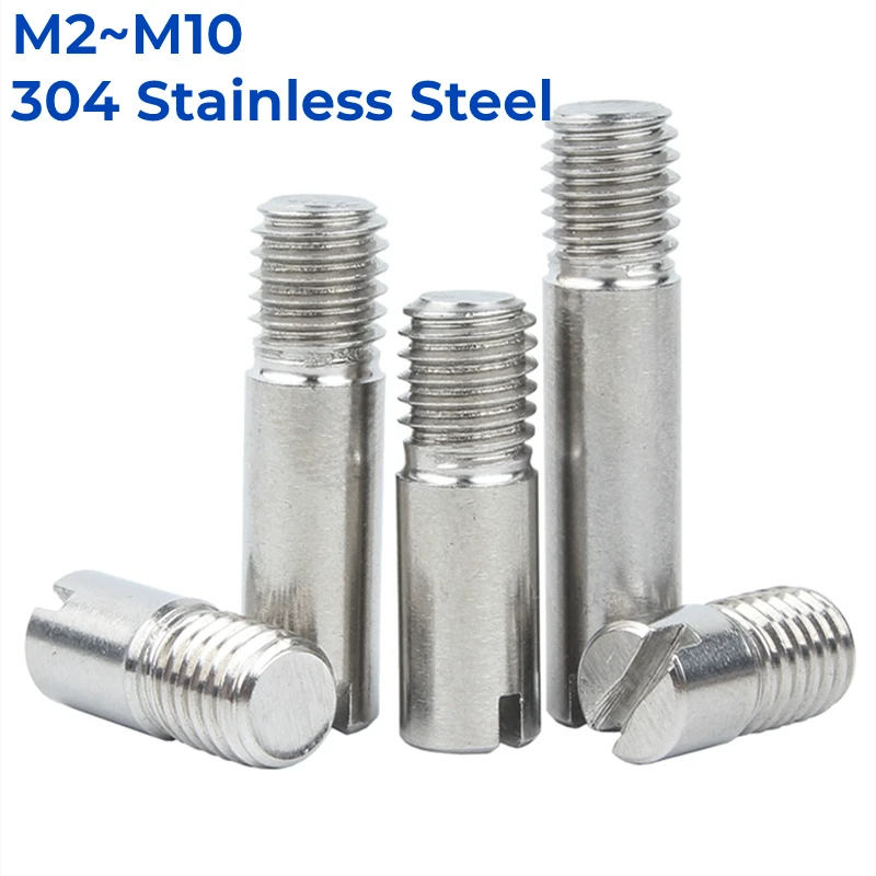 M2 M2.5 M3 M4 M5 M6 M8 M10 GB878 304 Stainless Steel External Thread ...
