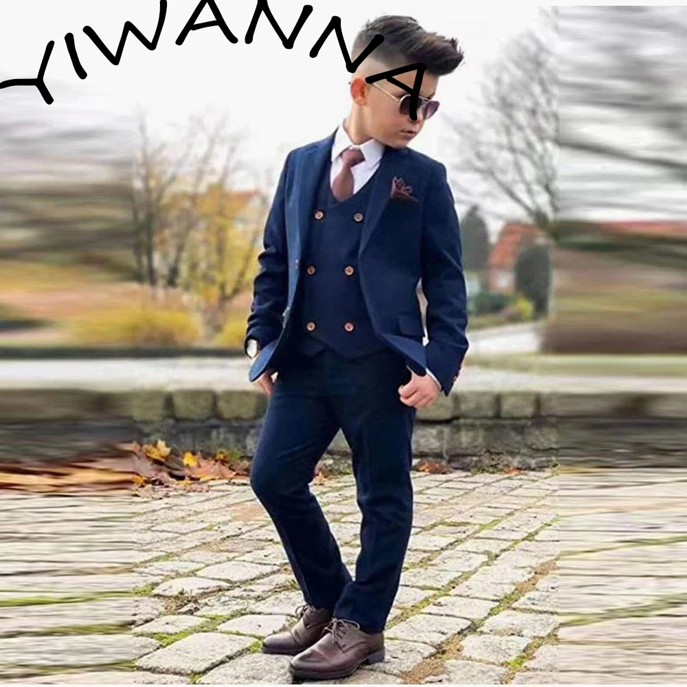 Boys-Suit-Wedding-Easter-Party-Prom-Tuxedo-Flower-Children-Graduation ...