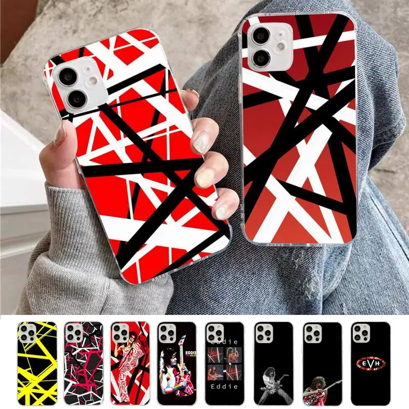 FHNBLJ-Eddie-Van-Halen-Graphic-Guitar-Phone-Case-for-iPhone-11-12-13 ...