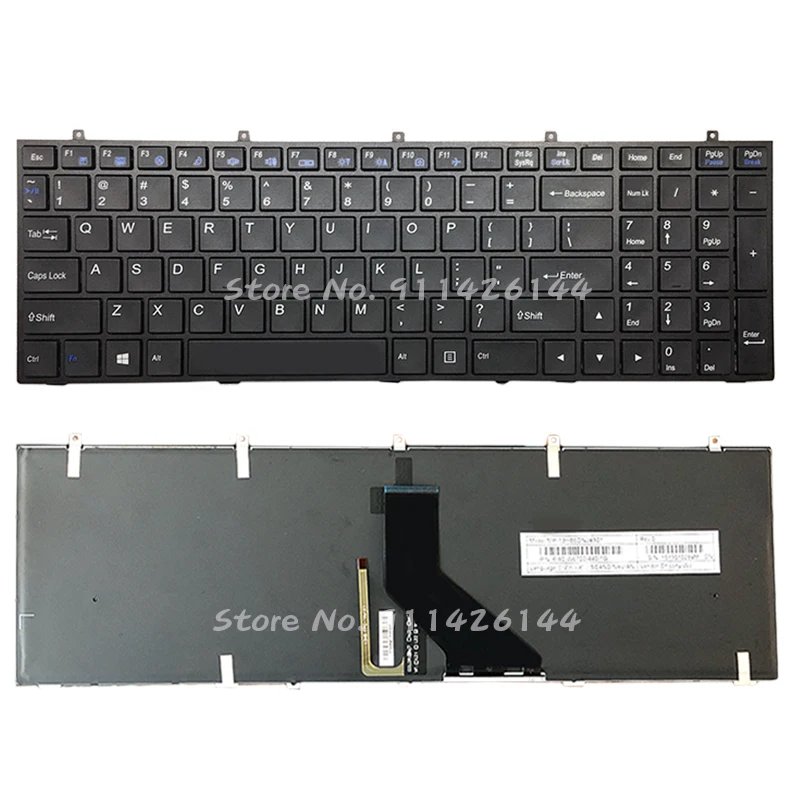 Replacement Backlit Keyboards For Gigabyte P55 P55k P55w V7 V6 V4 V5 Us ...