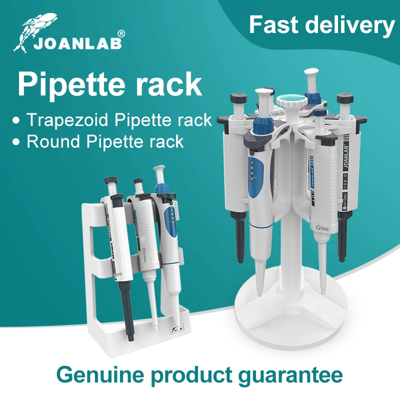 JOANLAB Laboratory Pipette Rack Trapezoid Pipette Stander And Round ...
