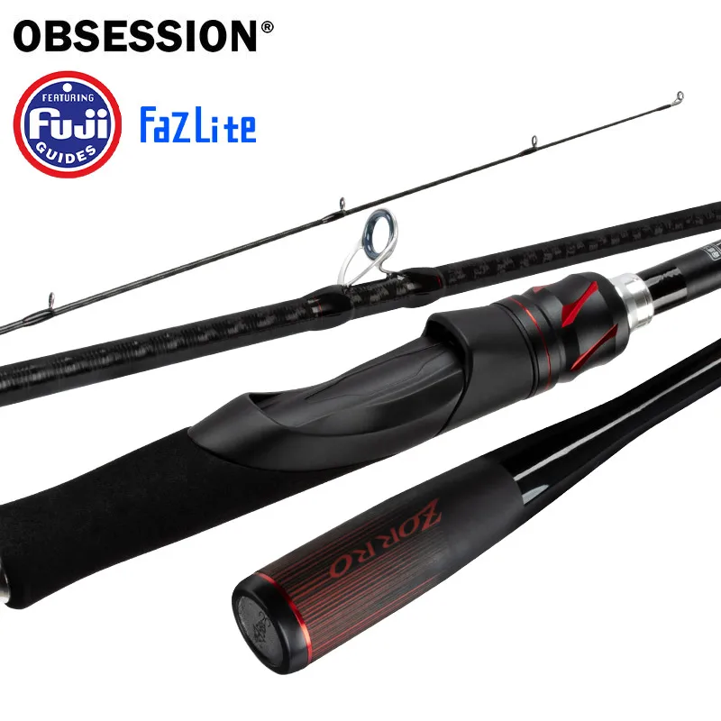 OBSESSION-ZORRO-7-Fishing-Pole-Spinning-Casting-Rods-2-Section-M-ML ...