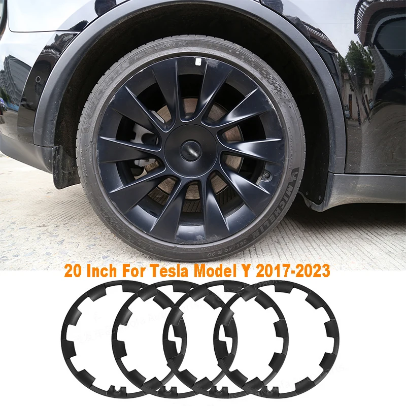 20-Inch-4Pcs-Vehicle-Wheel-Rims-Edge-Protector-Ring-Tire-Guard-Strip ...