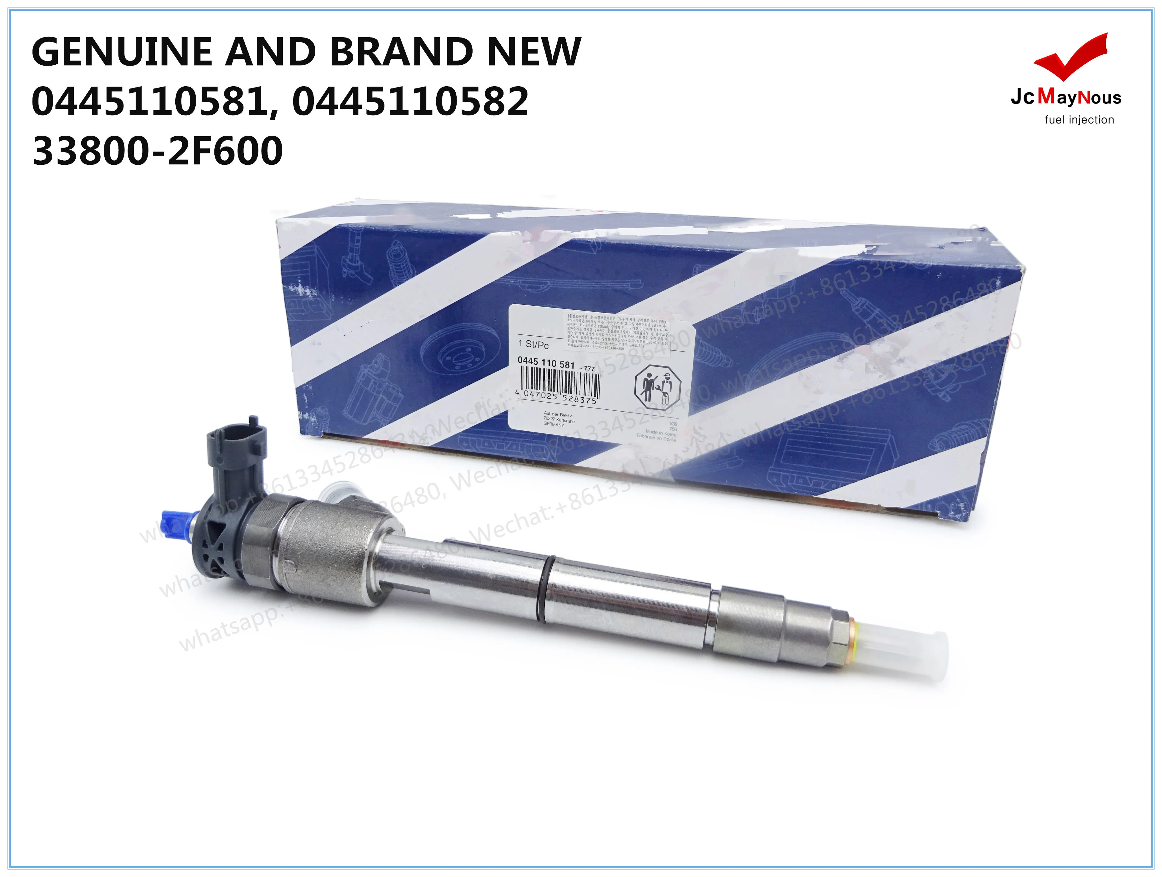 GENUINE AND BRAND NEW DIESEL FUEL INJECTOR 0445110581, 0445110582 ...