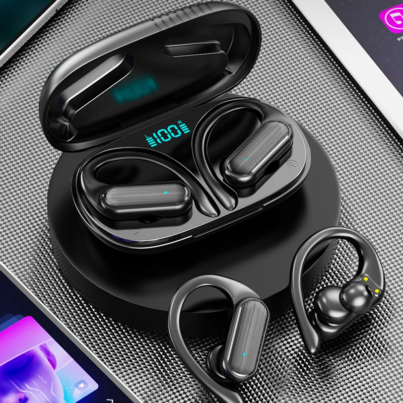 Soleeanre auriculares inalámbricos con micrófono, dispositivo de audio ...