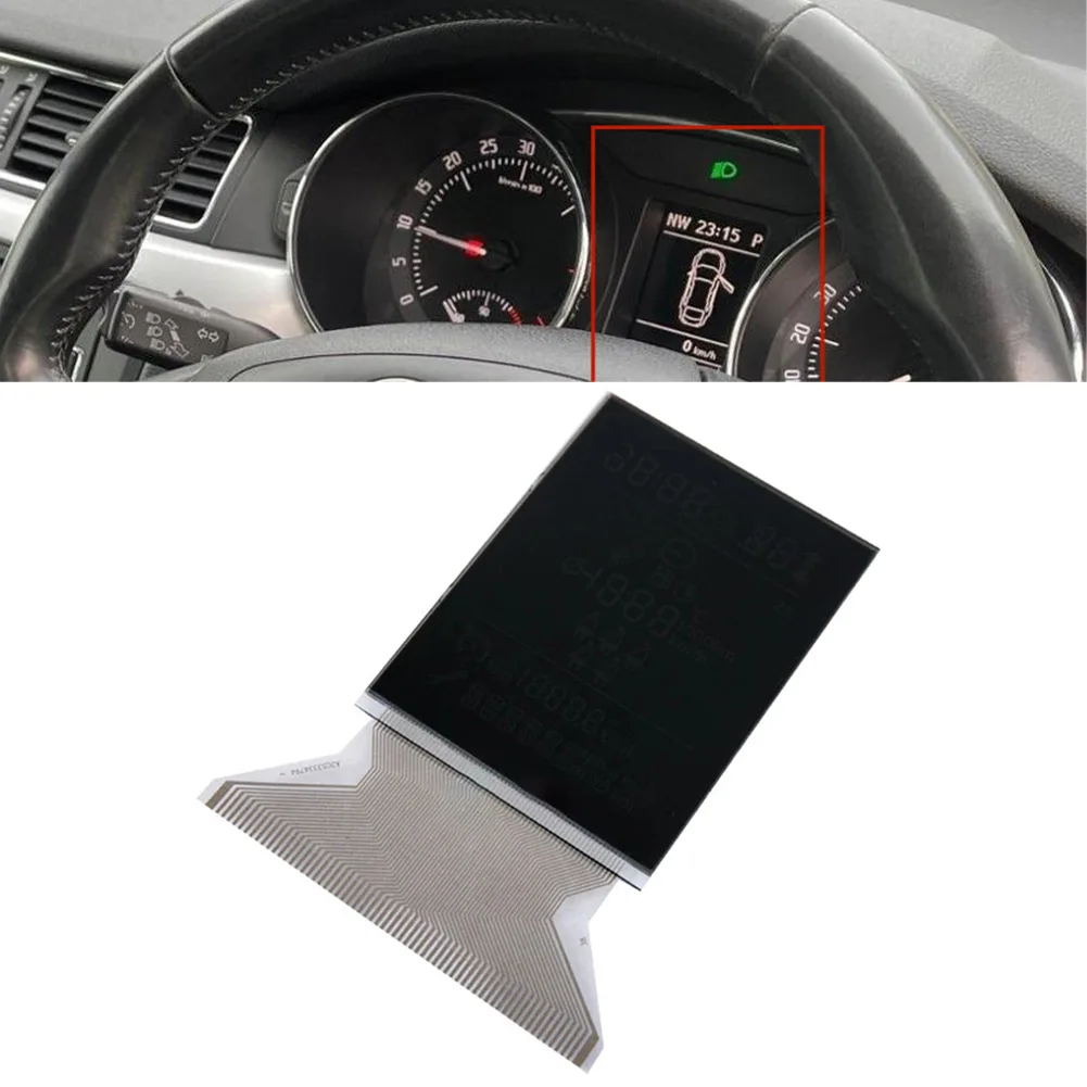 1pcs-Black-LCD-Screen-Instrument-Cluster-Pixel-For-Skoda-Superb-2009 ...