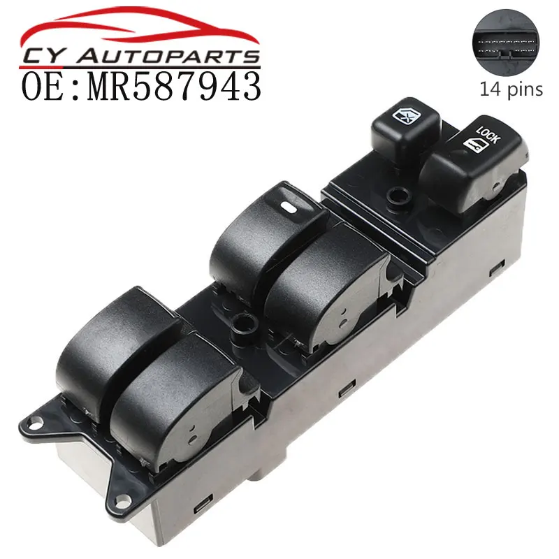14 Pins Power Window Switch For Mitsubishi Galant Endeavor Lancer ...