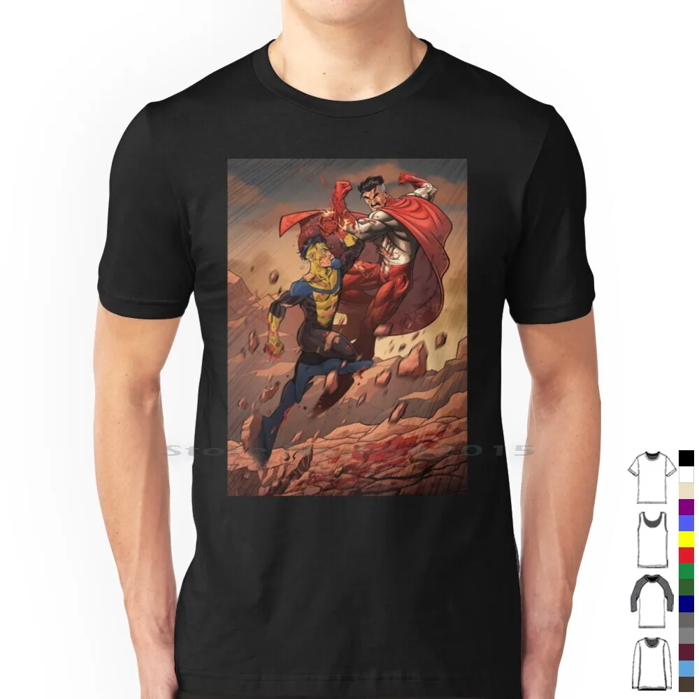 Son-Vs-Father-T-Shirt-100-Cotton-Invincible-Comic-Book-Invincible-2021 ...