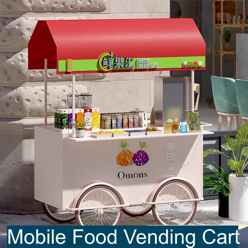 OEM-Mobile-Food-Vending-Cart-Outdoor-Stall-Stand-Commercial-Coffee ...