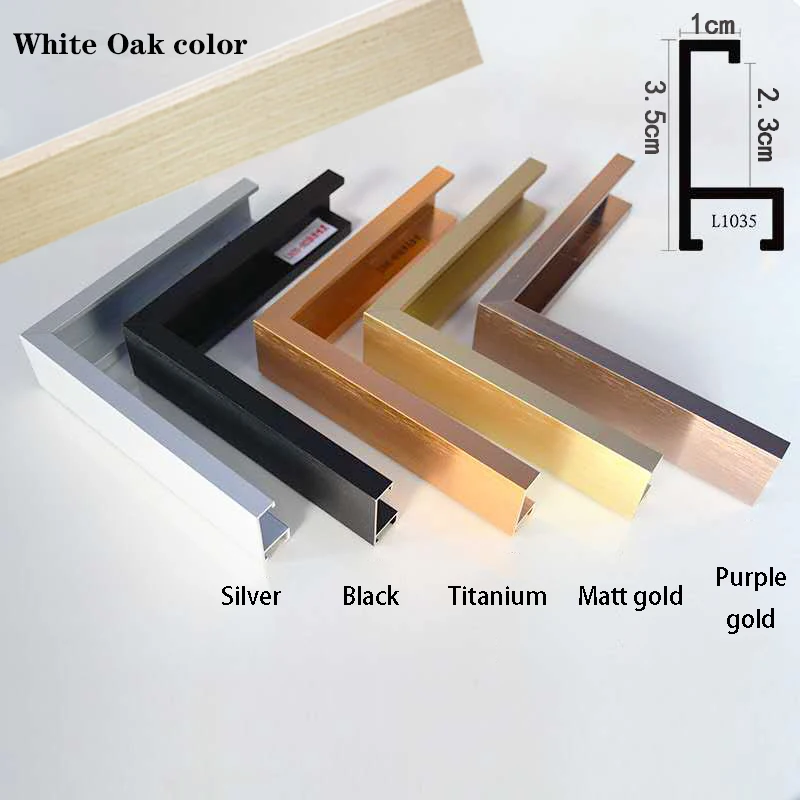 Floating Photo Frame Custom Size | Custom Size Photo Frame Aluminum ...