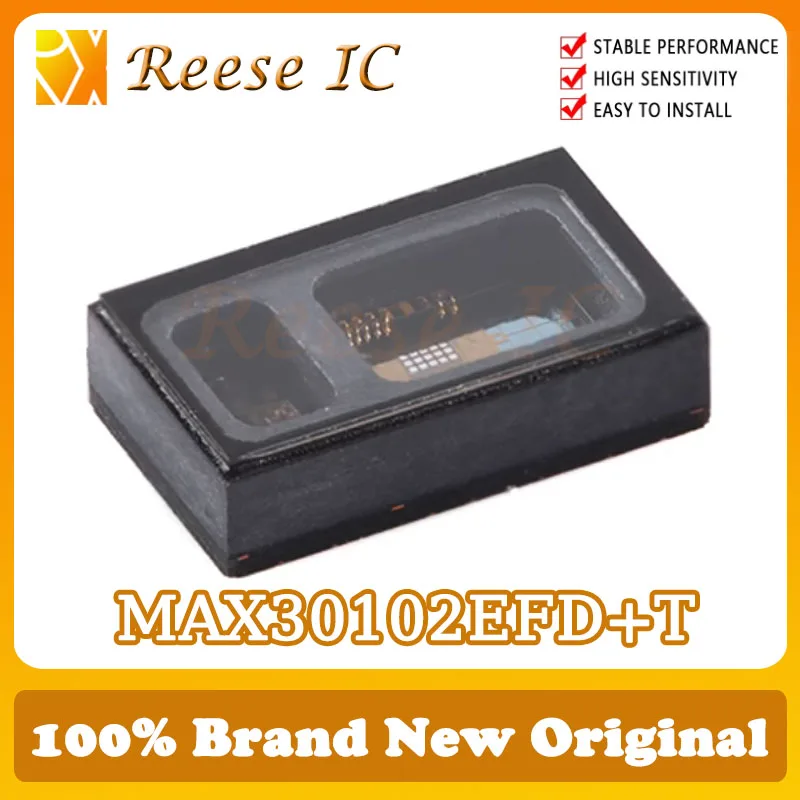 Alta-sensibilidade-ox-metro-de-pulso-MAX30102EFD-T-Heart-Rate-Sensor ...