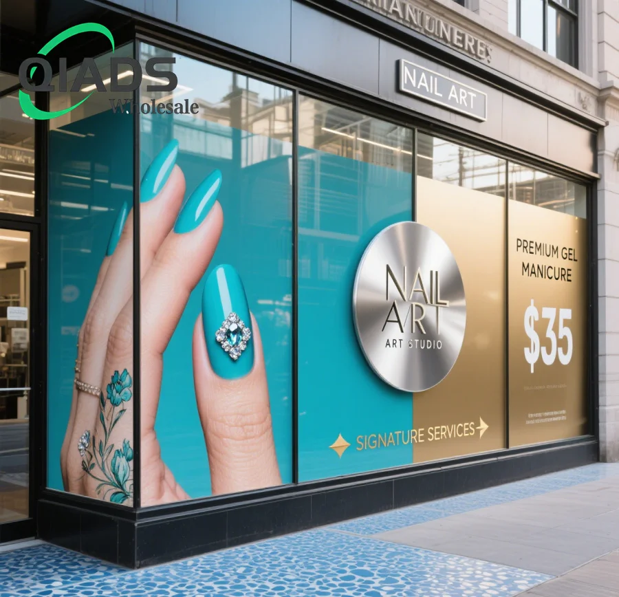 Customized single transparent film: glass sticker,one-way transparent ...