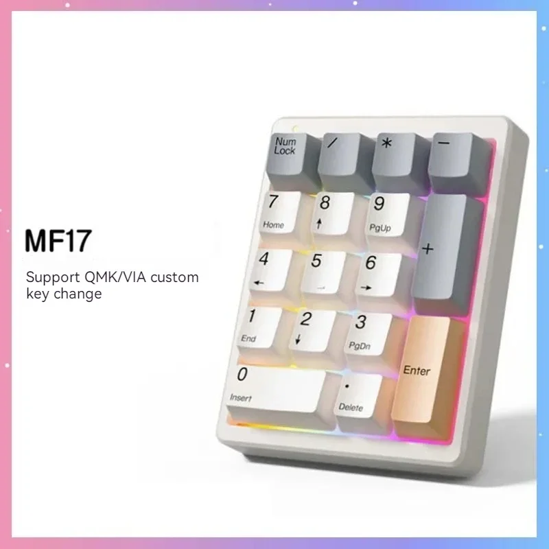 Magic-force-Teclado-mec-nico-num-rico-con-cable-MF17-teclado-tipo-c-RGB ...