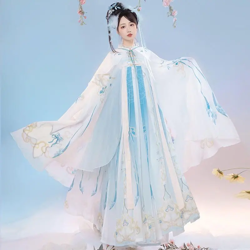 Vestido Hanfu tradicional chino para mujer, disfraz de Hada de carnaval ...