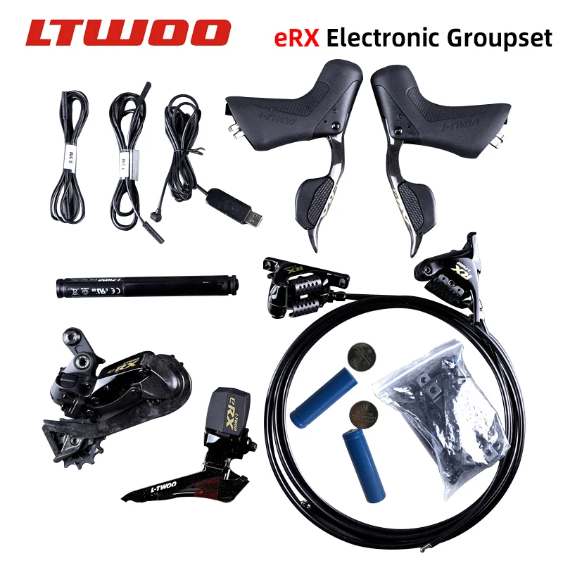 LTWOO-ERX-Electronic-Groupset-12s-Complete-Kit-for-Road-Bike-Carbon-Fibre-Rear-Derailleur-with ...