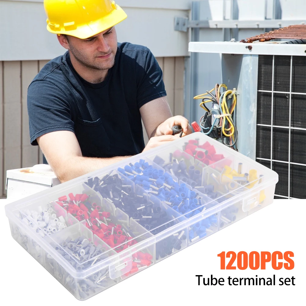 1200Pcs-Various-styles-Tubular-Terminal-Wire-Connection-Crimp ...