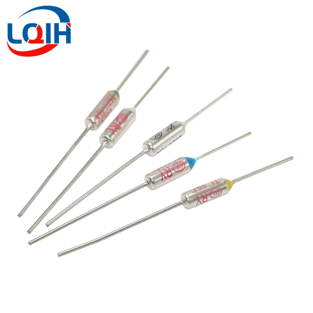 10PCS-Temperature-RY-10A-15A-250V-Tf-Thermal-Fuse-65C-85C-100C-105C ...