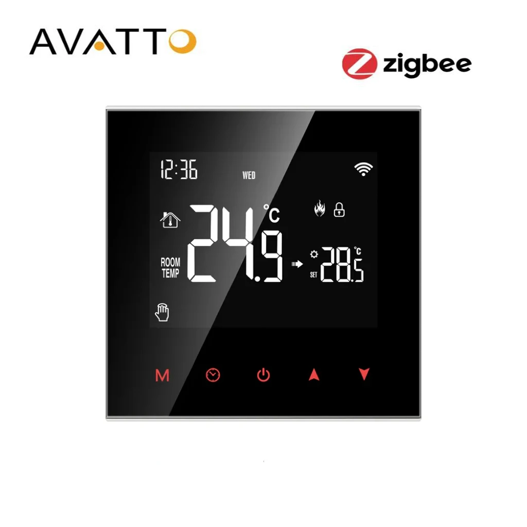 Avatto Tuya Zigbee Smart Thermostat Temperature Controller For Electric ...