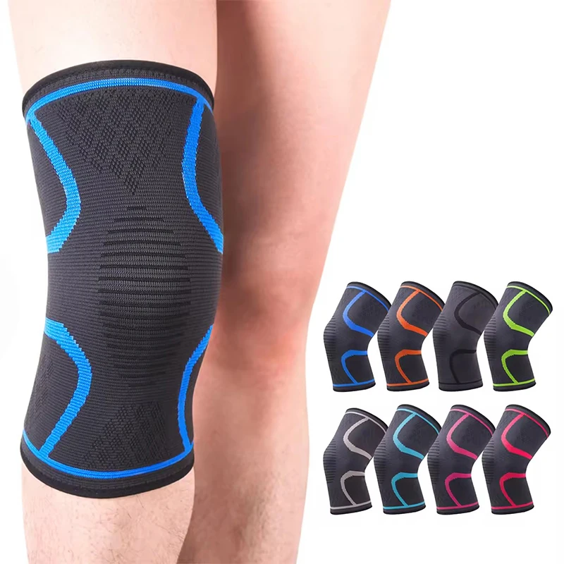 Knee-Pads-Gym-Man-Running-Motorcyclist-Volleyball-Basketball-Sports ...