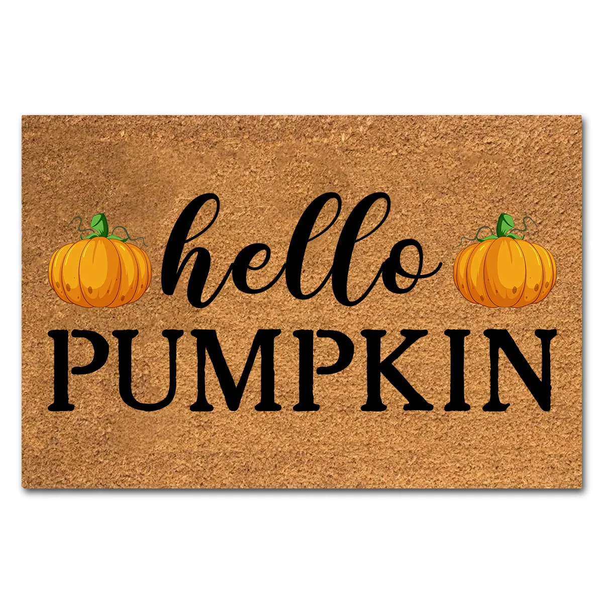 Funny-Coir-Doormat-Hello-Pumpkin-Halloween-Thanks-Giving-Decor-Mat ...