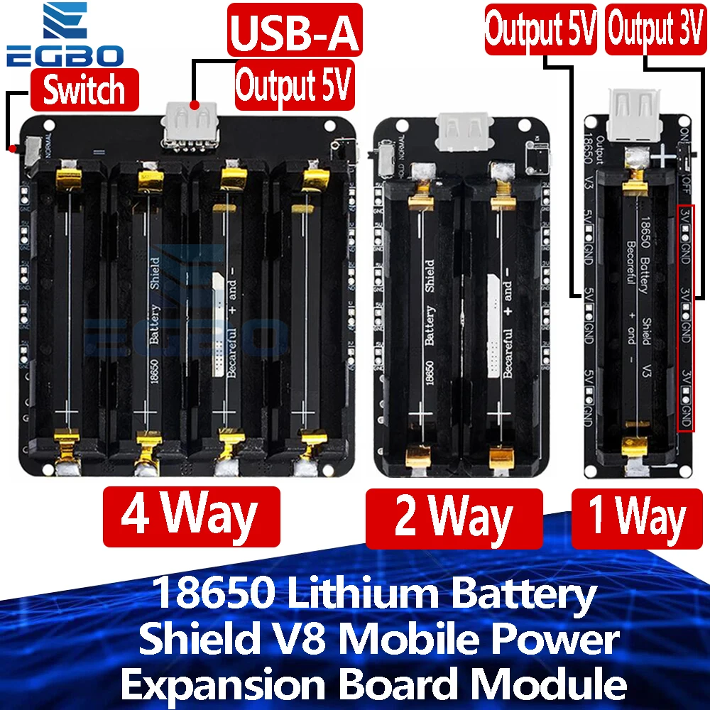 18650-Lithium-Battery-Shield-V8-Mobile-Power-Expansion-Board-Module-5V ...