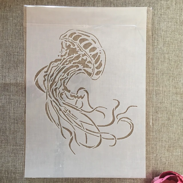 Jellyfish Stencil
