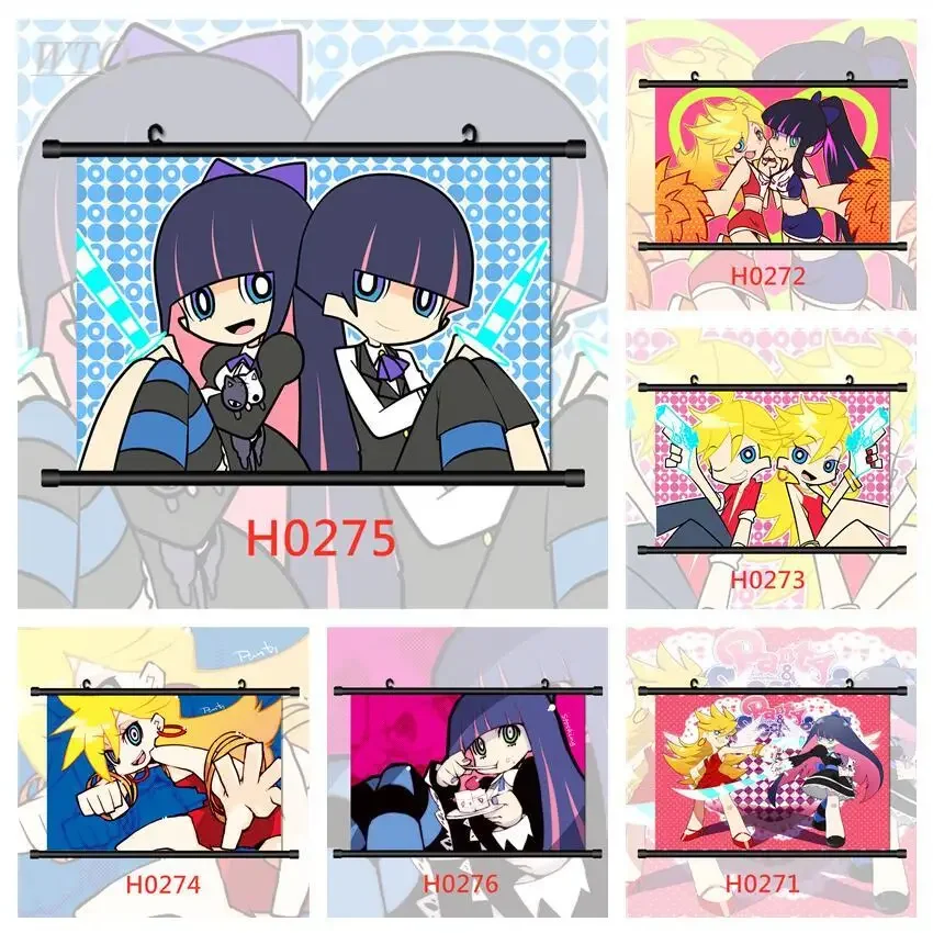 Panty-and-Stocking-with-Garterbelt-Anime-Posters-Canvas-Painting-Anime ...