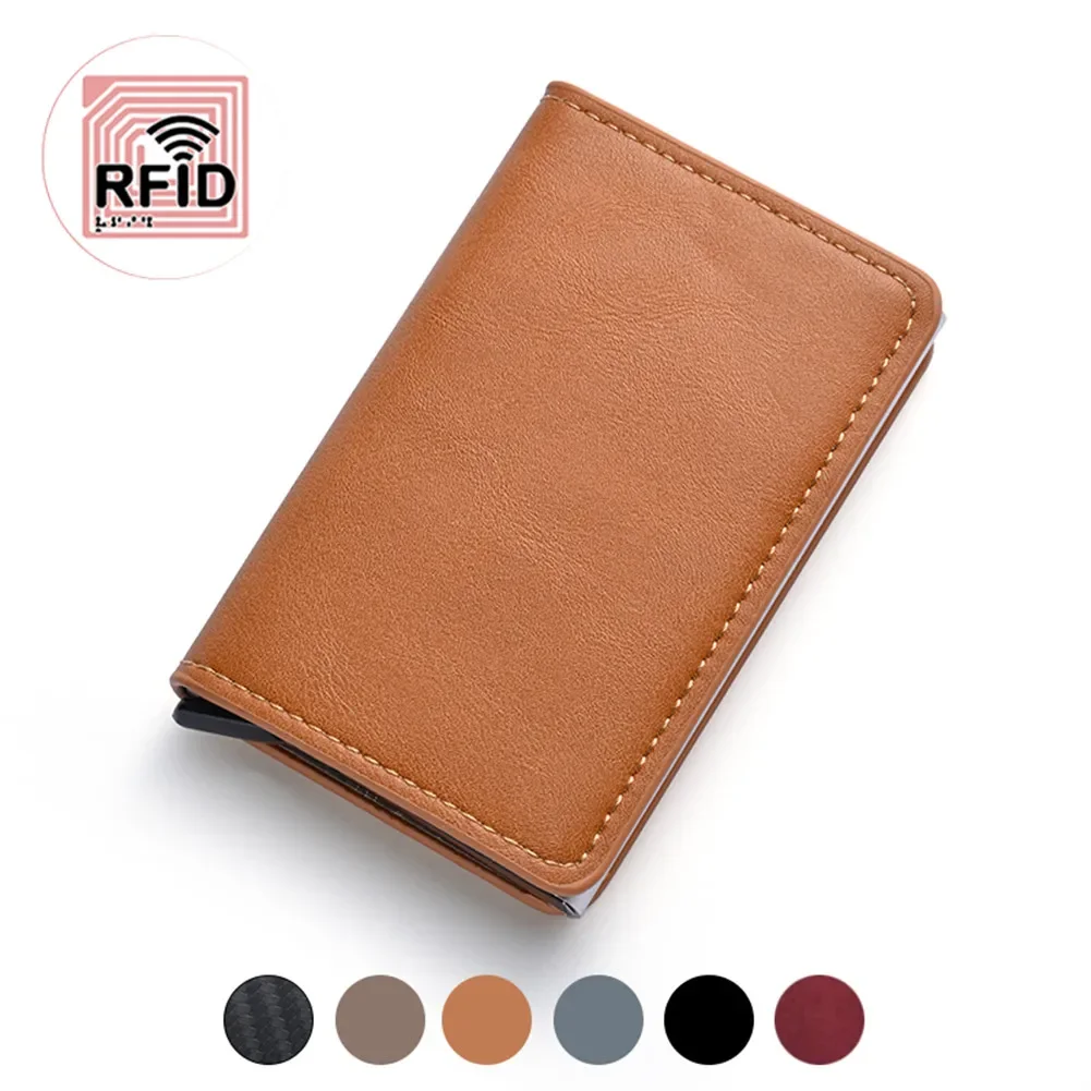 Tarjetero-Anti-robo-Rfid-para-hombre-y-mujer-cartera-minimalista ...