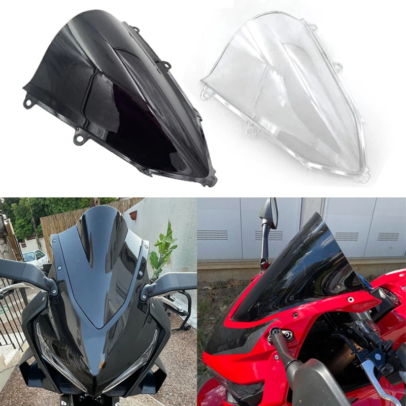 Acess-rios-para-p-ra-brisas-da-motocicleta-p-ra-brisa-Wind-Screen-Fit ...