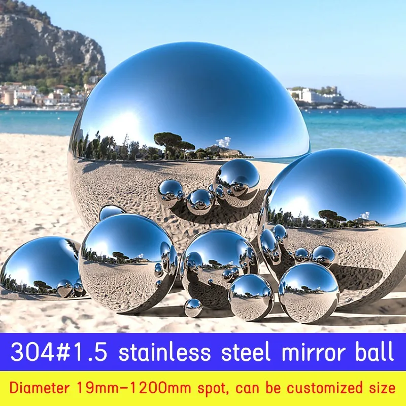 Thickened-Stainless-Steel-Metal-Hollow-Ball-Garden-Decorative-Floating ...