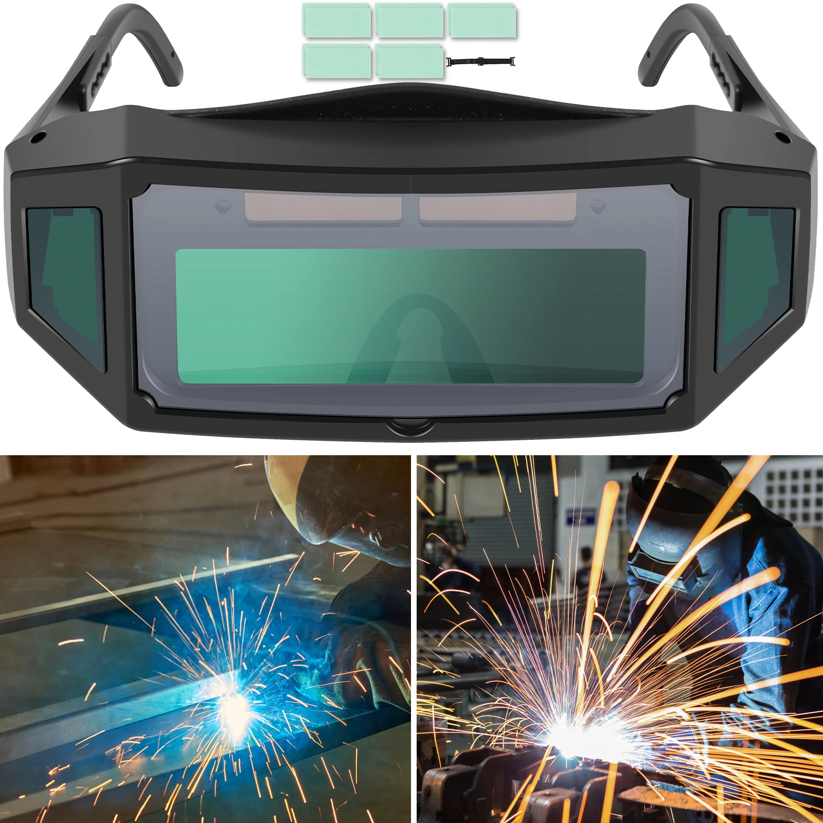 Auto-Darkening-Welding-Glasses-Solar-Powered-Welding-Goggles-Protective ...