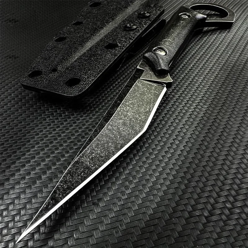 portable-multi-purpose-outdoor-straight-knife-K-sheath-jungle-survival ...