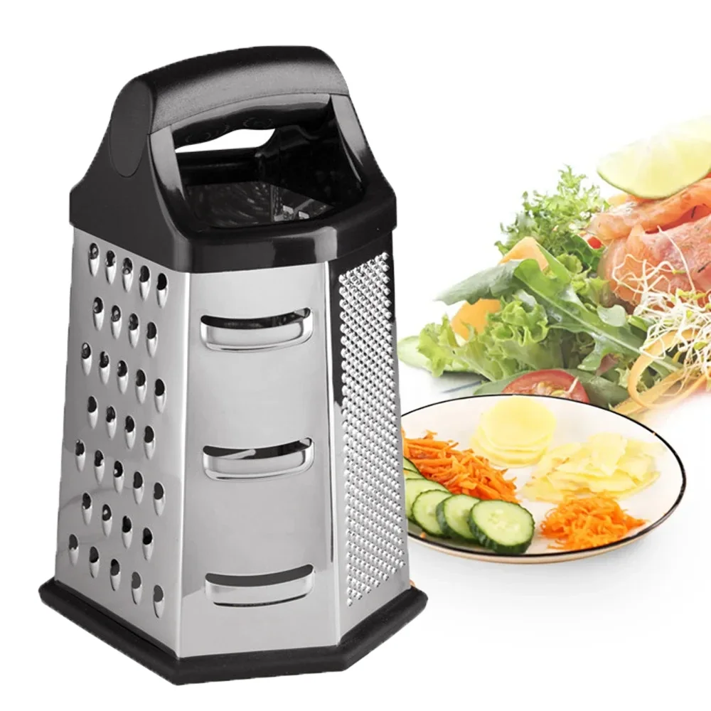 Multifunctional-Vegetables-Box-Grater-Stainless-Steel-6-Sides-Slicer ...