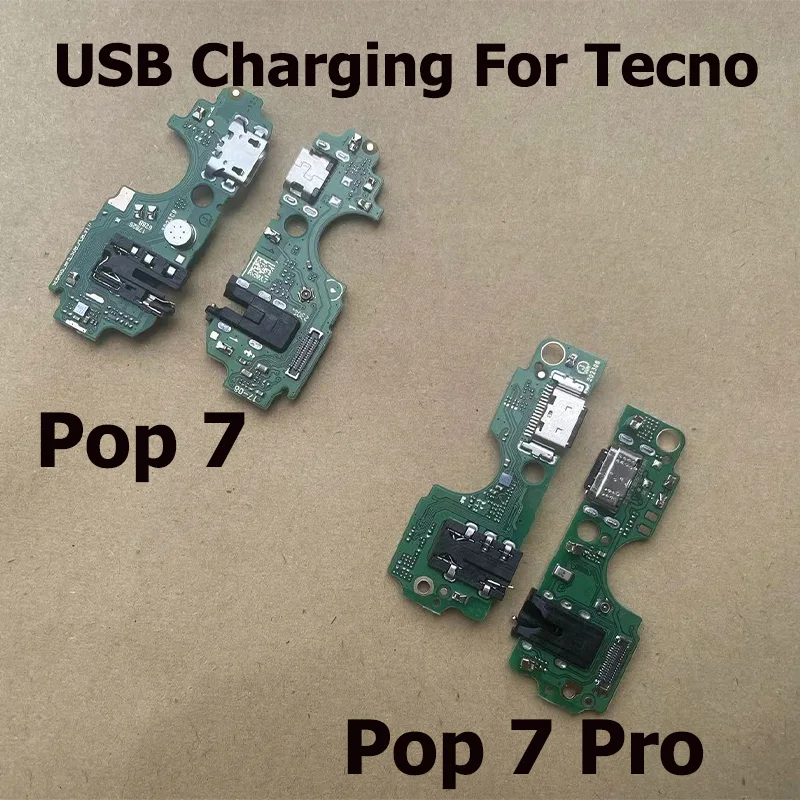 New-Charging-Port-Flex-Cable-For-Tecno-Pop-7-BF6-Fast-Charger-Dock ...